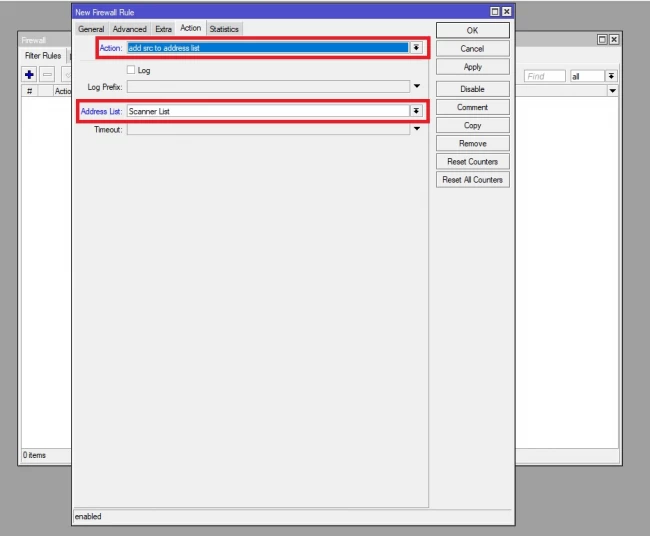 How to block port scanner in MikroTik [Prevent Port Scanning]